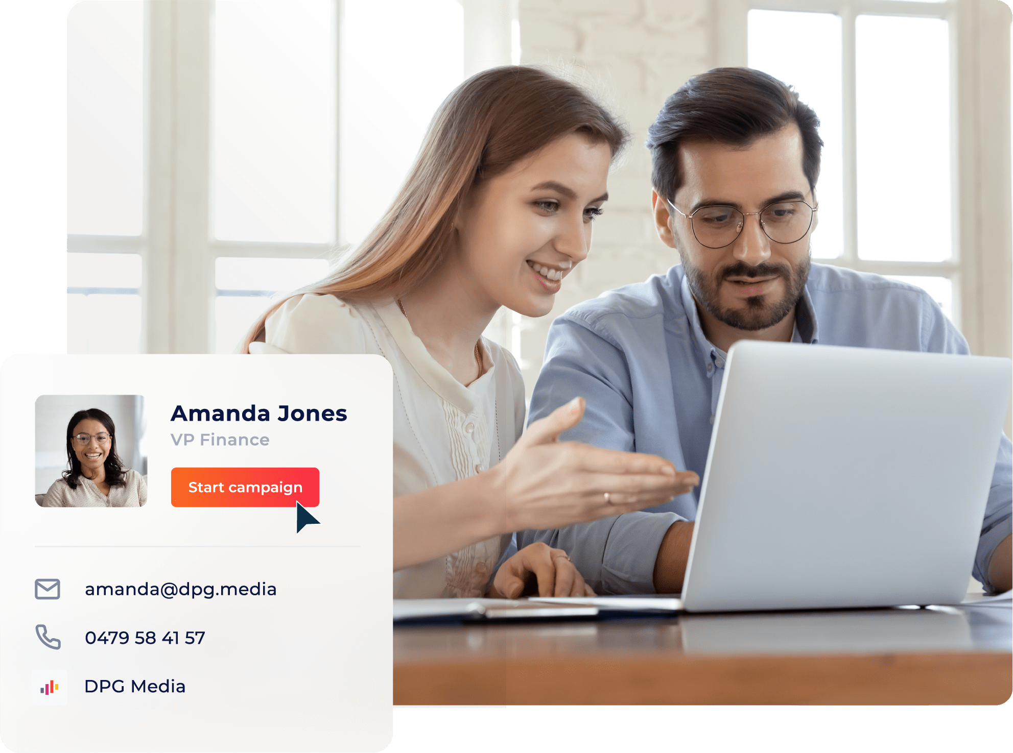 Leadbot - Futy landing - Leadinfo